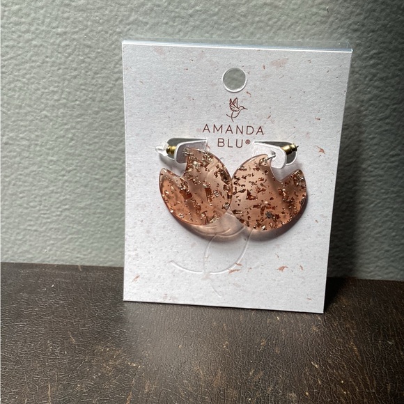 amandablu | Jewelry | Amanda Blu Rose Gold Earrings | Poshmark